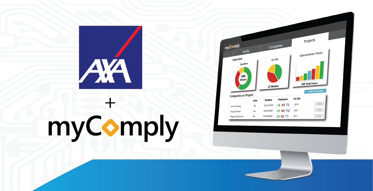 myComply Joins AXA XL's Construction Ecosystem - myComply