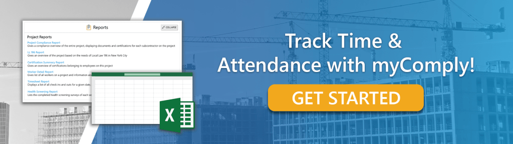 5 Types of Time & Attendance Systems Used in Construction - myComply