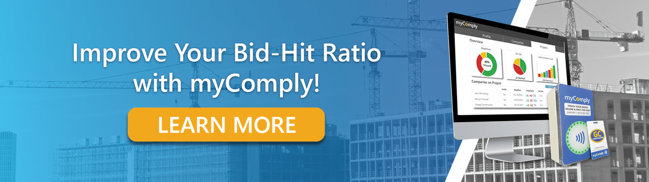 Construction Bids: How to Win More as a General Contractor - myComply
