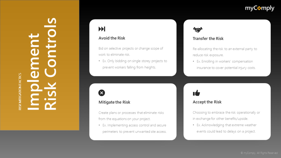 How to Conduct an Effective Construction Risk Assessment - myComply