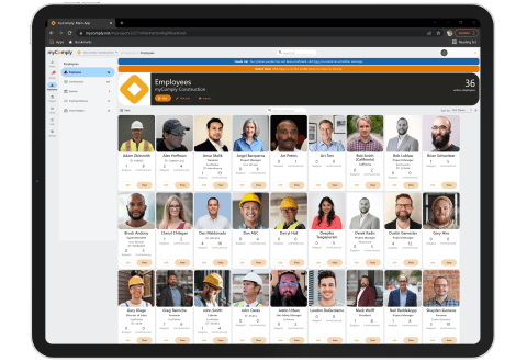 myComply | Reduce Risk by Ensuring a 100% Qualified Workforce